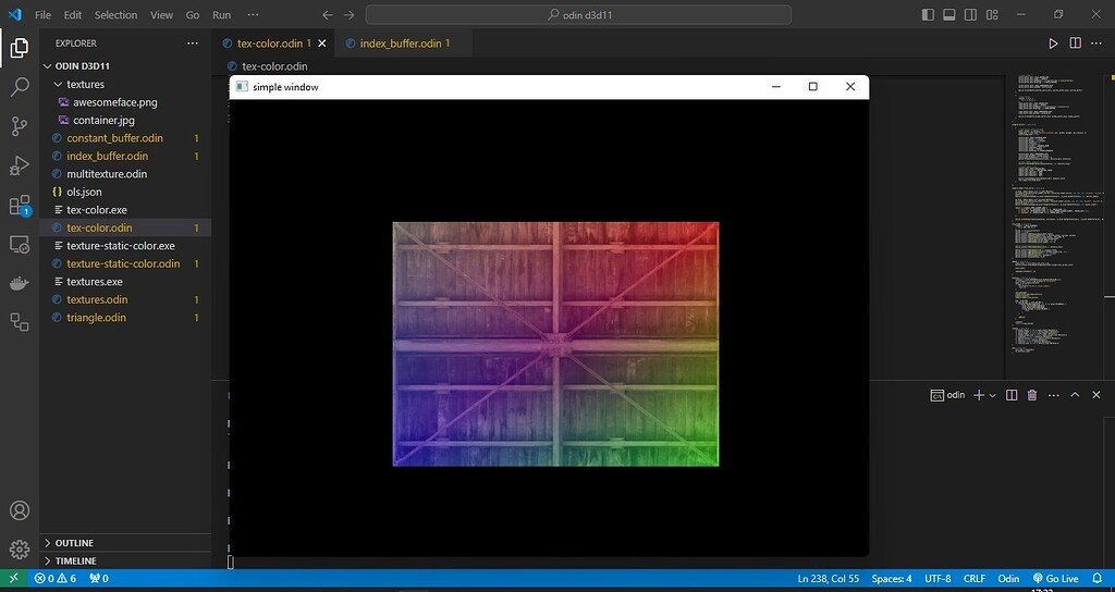 Texture loading in DirectX 11 using stb_image - Showcase - Odin - Forum