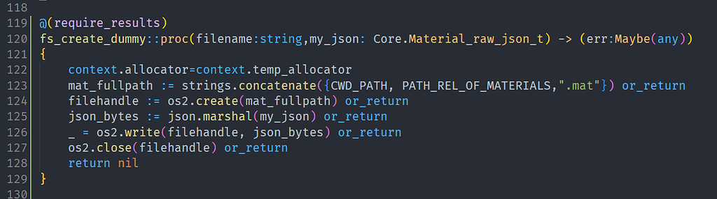 When I try to use this proc, it refuses to compile - Help - Odin - Forum